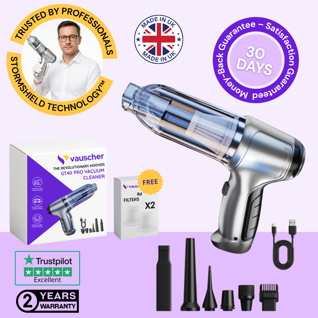 GT40 Pro Precision Vacuum Cleaner | Trusted by thousands in the UK